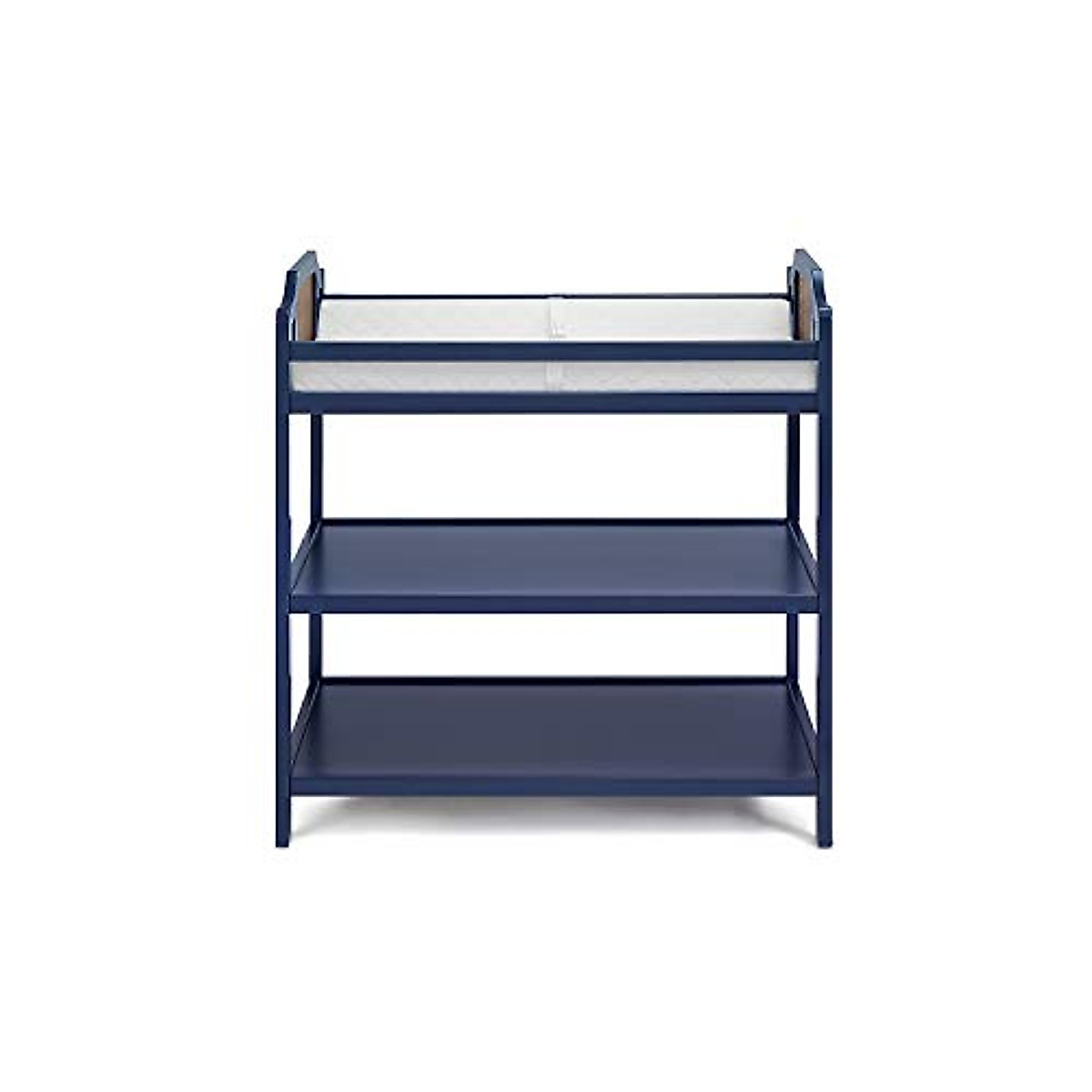 Suite Bebe Brees Changing Table in Midnight Blue and Vintage Walnut
