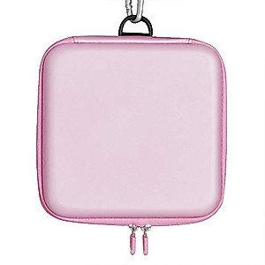 Hermitshell Travel Case for noot Products K11/Elecder i37/POWMEE M1/POWMEE M2/Mpow CH8/iRAG J01/noot Products K22/NIVAVA K8/noot Products K33/iClever/Sonitum Kids Headphones(Only Case) (Pink)