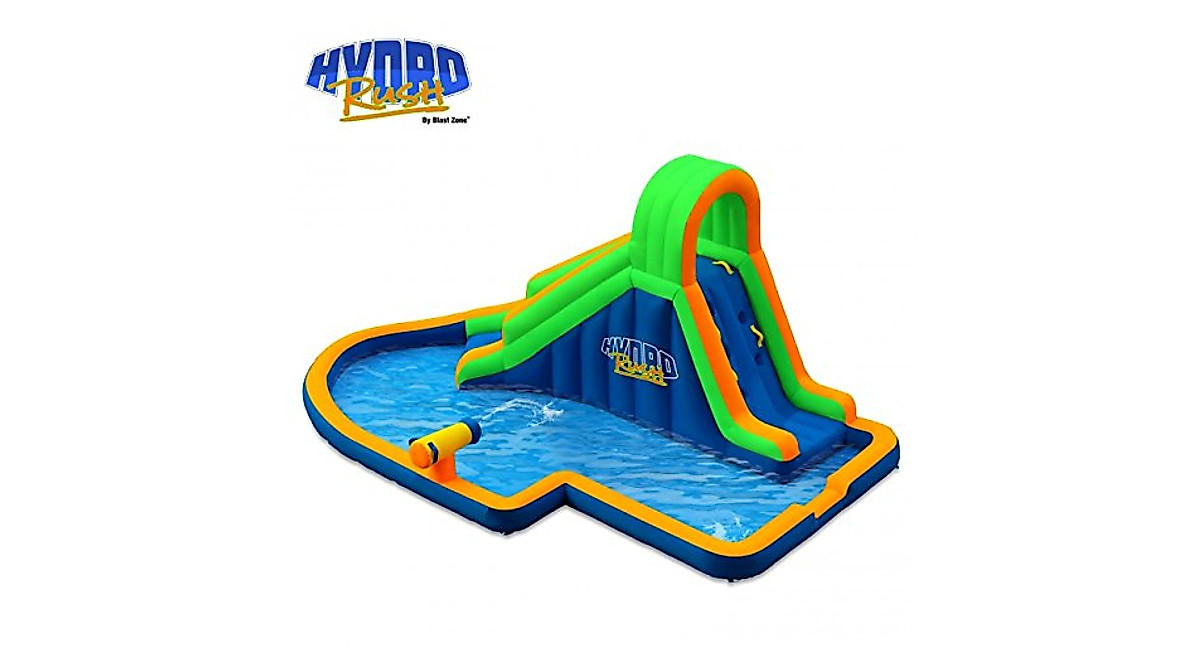 Blast Zone Hydro Rush Inflatable Water Park - Fun for Kids 3+