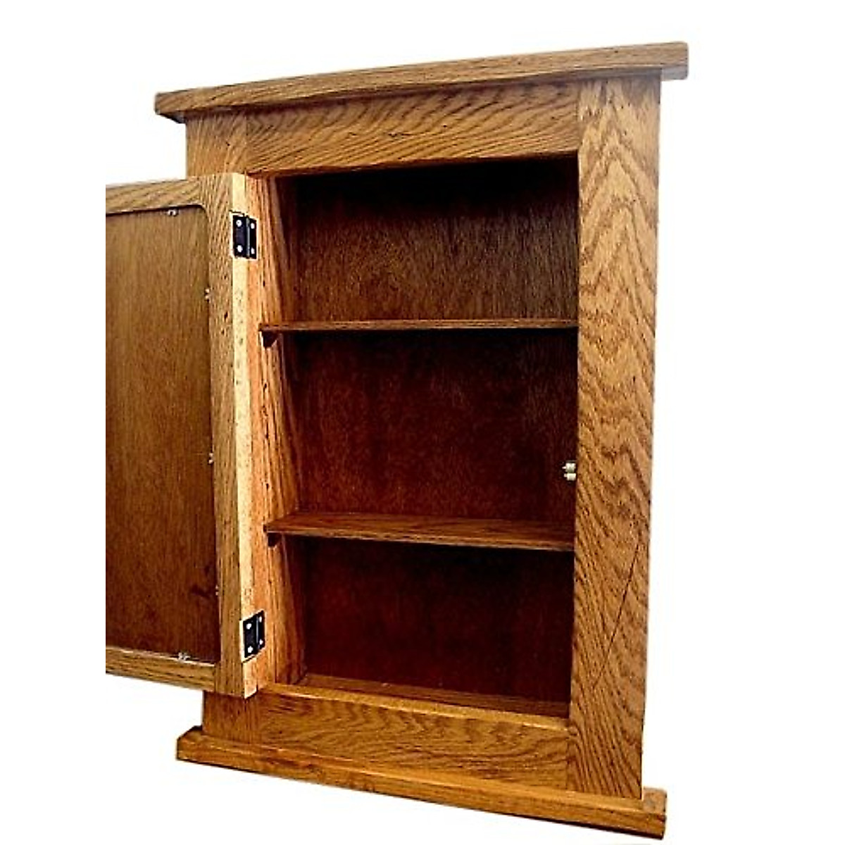 Solid Oak Mission Recessed Medicine Cabinet/Solid Wood & Handmade
