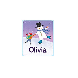 Personalized Stickers for Kids, Snowman - I See Me!