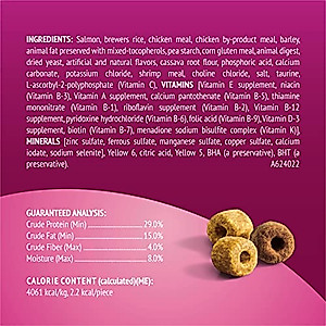 Friskies Purina Playfuls with Salmon and Shrimp Flavor Cat Treats - (10) 2.1 oz. Pouches