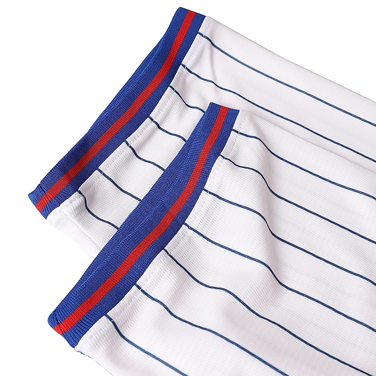 MESOSPERO Benchwarmers Jersey 32 Howie Goodman 68 Reedy 82 Richie Goodman 44 Matthews Men's Pinstriped Baseball Jersey (82 White, X-Large)