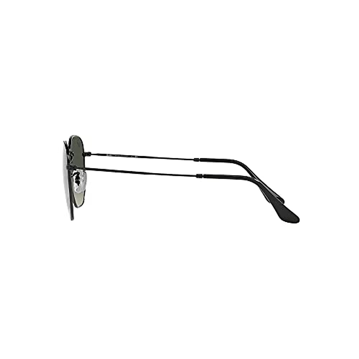 Ray-Ban RB3548 Hexagonal Sunglasses, Black/Grey Gradient, 54 mm