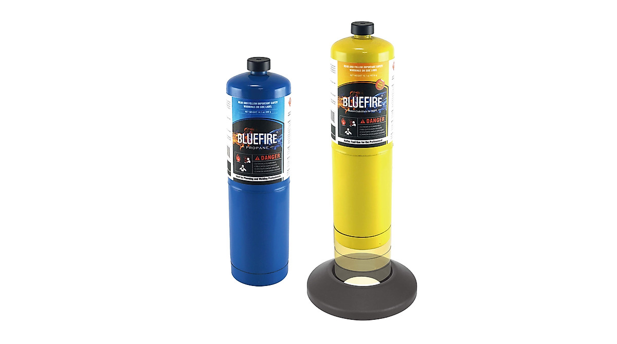 BLUEFIRE Propane Torch Cylinder Base for Safe Stability