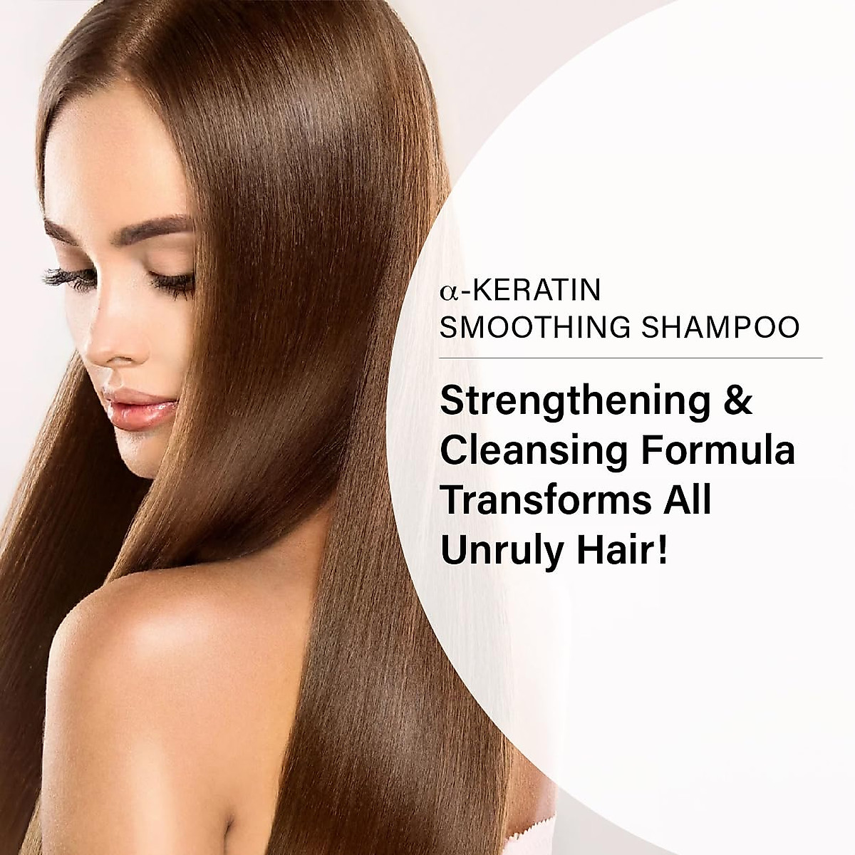 PETER COPPOLA A-keratin Smoothing Shampoo - Sulfate Free Shampoo Infused With Argan Oil, Avocado, And Hydrolyzed Keratin Smooths, Softens, & Hydrates Thick, Coarse, Frizzy Hair (10 Fl Oz)