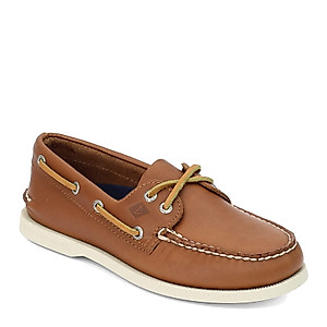 Sperry Men's Authentic Original 2-Eye Boat Shoe, TAN, 9 M US
