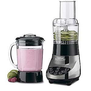 Cuisinart BFP-703BC Smart Power Duet Blender/Food Processor, Brushed Chrome, 3 cup, count of 6