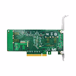 DiliVing 4 Port U.2 to PCI Express x8 SFF-8639 NVMe SSD Adapter with SFF-8643 Mini-SAS HD 36 Pin Connector and PLX8724 chipset for Servers-LRNV9324-4I