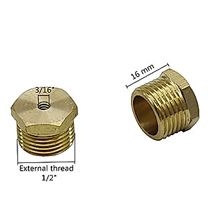 XLBH Irrigation Accessories 10 Pcs 3/16" Thread 90 Degree Fan Shaped Atomizing Nozzles Garden Irrigation Watering Sprayer Cooling Humidity Sprinklers widely Used (Color : White)