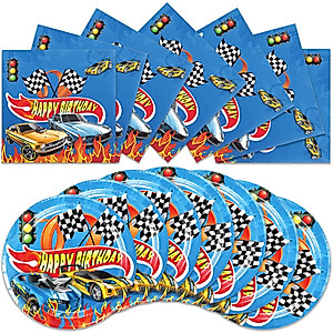 40-Piece Wheel Theme Party Supplies - Ideal for Birthday Celebrations, Baby Showers, and More
