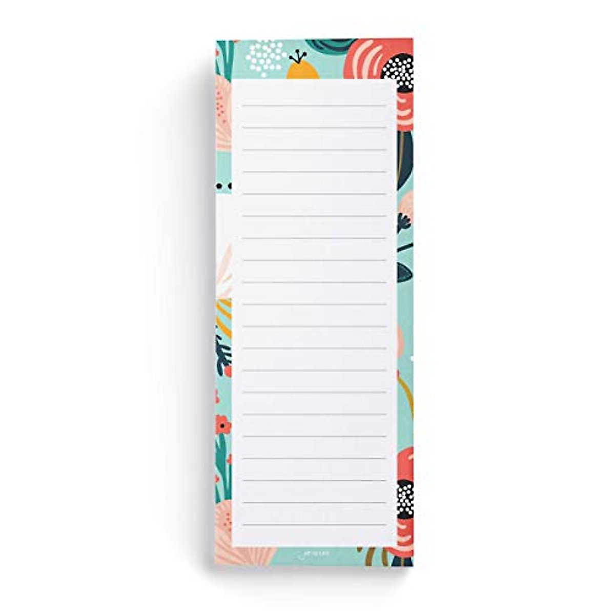 Jot & Mark Shopping List Pads Floral Print | Elegant Notepads for Groceries and To-Do Lists (Set of 3)