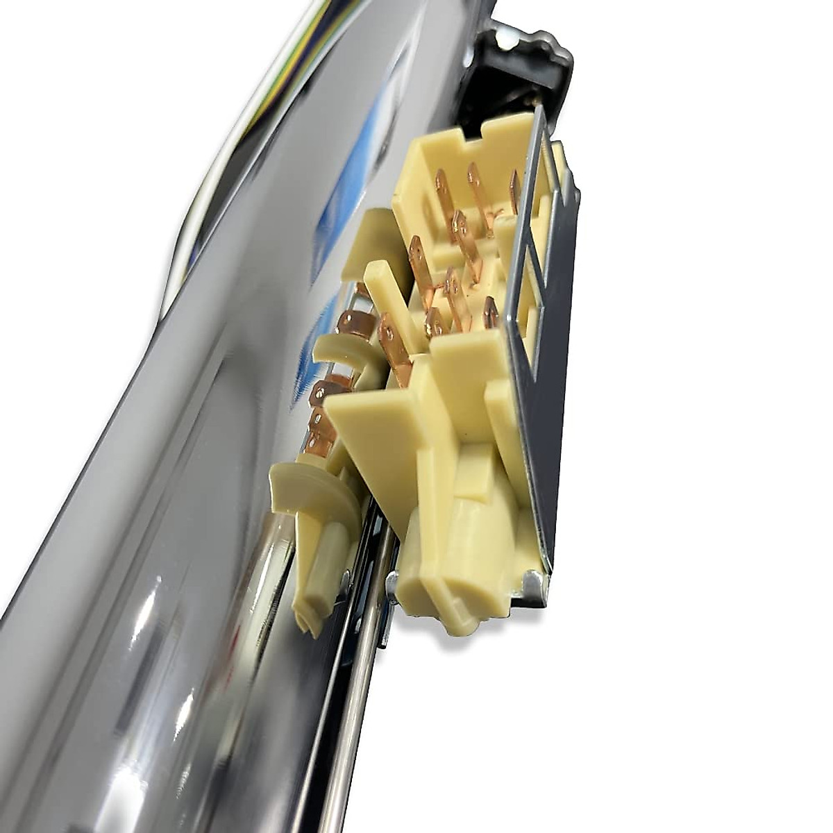 DEMOTOR PERFORMANCE Hot Rod Chrome Tilt 32" Steering Column With Key for Auto Transmission