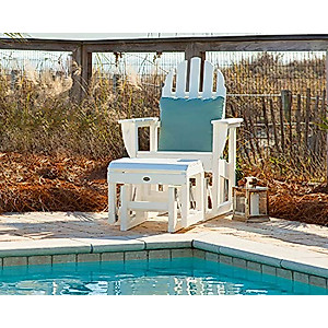 POLYWOOD® Classic Adirondack Glider, Slate Grey