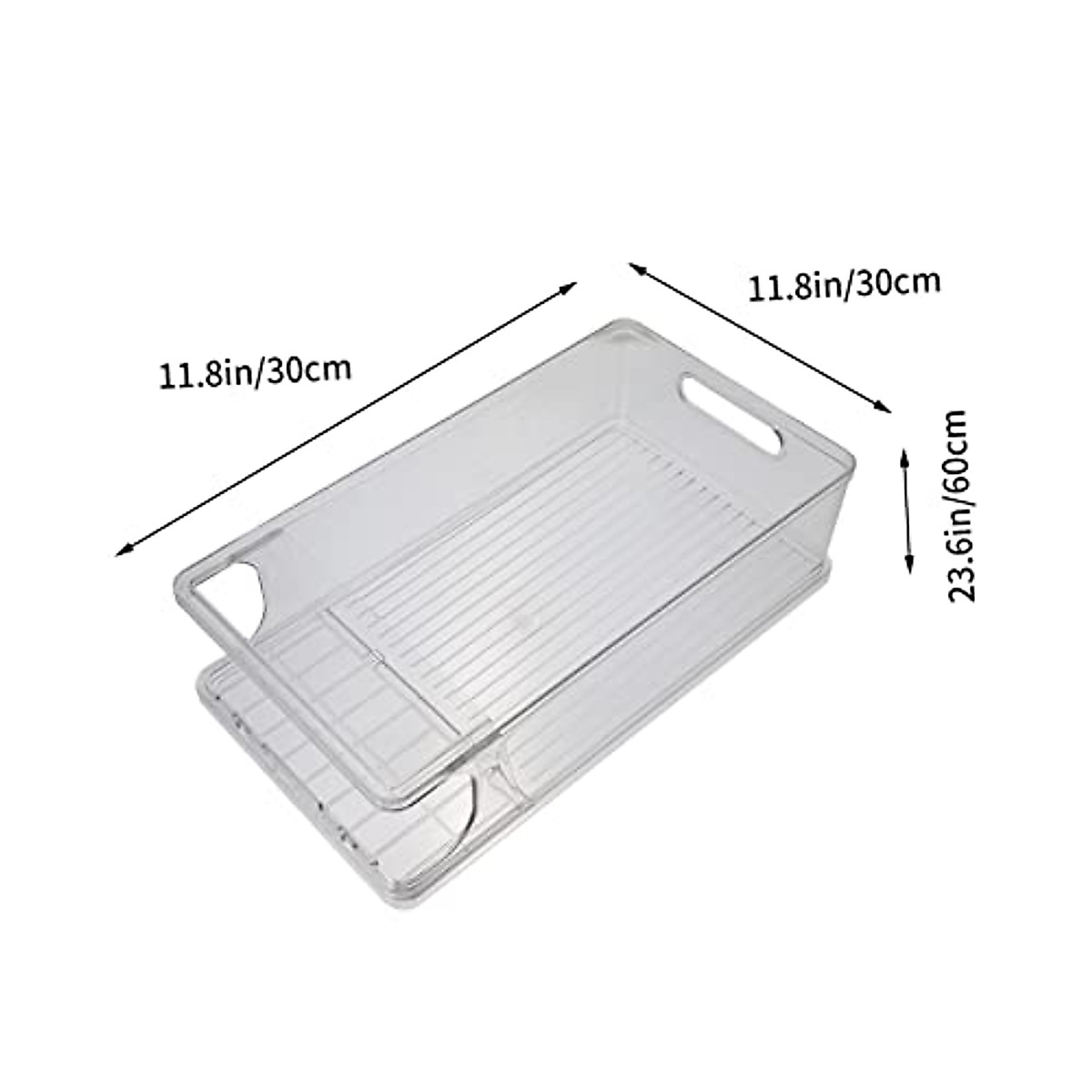 Zerodeko 2pcs Beer Can Holder Soda Can Dispenser Soda Can Storage Rack Wine Bottle Stacker Plastic Organizers Plastic Storage Boxes Plastic Food Tray Kitchen Gadget Drink Storage Rack Fruit