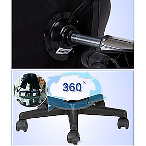 WEIYV- Chairs,Swivel Chairs, Work Chair Rotate Saddle Chair Lifting Master Stool with Roller Home Beauty Haircut Tattoo Artist Work Stool Salon Stool Massage Stool Fashion Choice