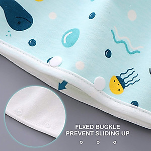 Happy Cherry Diaper Skirts for Baby Boy and Girl Toddler Cotton Diaper Cover Washable Leakproof Training Pants 0-4T