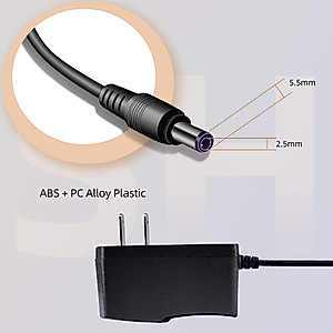 YLYLXIMA 5V 2A Power Supply Adapter AC DC 5V 10W 2A Switching Charger 5.5 x 2.5mm Power Adapter 5V 2000ma Power Supply Compatible Connector 5.5mmx2.1mm