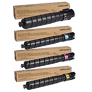 Versalink C9000 Remanufactured Extra High Yield Toner Cartridge Black Cyan Magenta Yellow Replacement for Xerox 106R04062 106R04063 106R04064 106R04065.