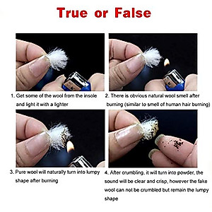 OKAYDA Australian Sheepskin Insoles Cozy & Warm Wool Shearling Insole Unisex for Shoes, Slippers, Boots, Sneakers (Woman 10)