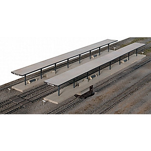 Walthers Cornerstone Series Kit HO Scale Butterfly-Style Station Platform Shelters