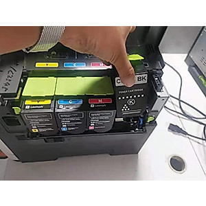 SAIDING 78C10K0 78C10C0 78C10M0 78C10Y0 Remanufactured Toner Cartridges Replacement for CX421adn CS421dn CS521dn Printer (4 Pack)