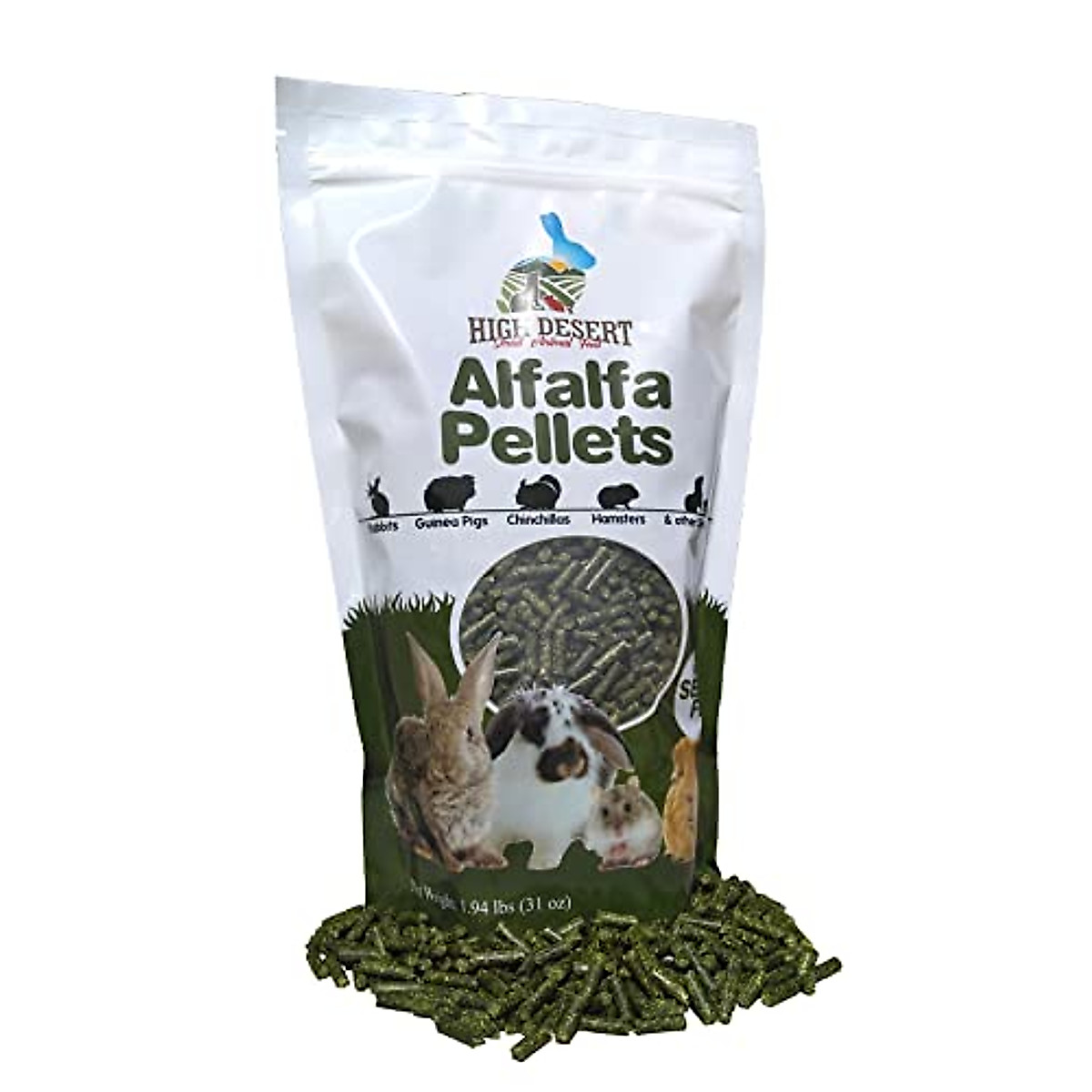 High Desert Delight Alfalfa Pellets: The Holy Grail of Small Pet Food for Your Furry, Feathered, and Shelled Friends