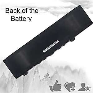 KYTD F62G0 Battery for Dell inspiron 13 5370 7370 i7373 7373 7380 7386 2-in-1 Vostro 5370 P83G P83G001 P87G P87G001 P83G002 P91G Series F62GO RPJC3 39DY5 11.4V 38Wh