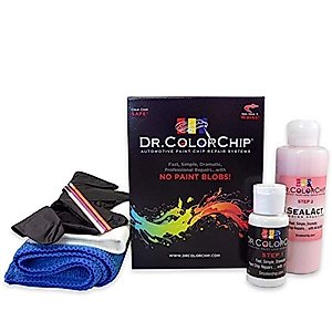 Dr. ColorChip Road Rash Automobile Touch-Up Paint Kit, Compatible with the 2013 Volkswagen Jetta, Toffee Brown Metallic (LH8Z/4Q)