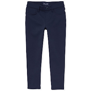 The Children's Place girls Ponte Knit Pull on Jeggings Jeans, Tidal Single, 6 7 US