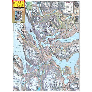 Torres del Paine Waterproof Trekking Map (English/Spanish Edition)