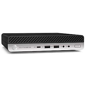 HP EliteDesk 800 G5 Mini - 9th Gen Intel Core i7-9700T 8-Core, 16GB DDR4 Memory, 256GB NVMe SSD, WiFi-6, Bluetooth 5.0, Intel UHD Graphics 630, Windows 10 Pro … (Renewed)