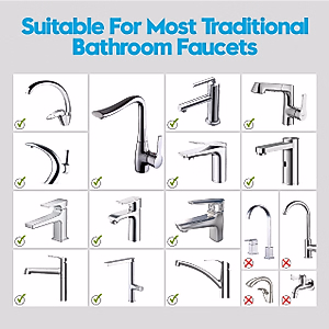 Bathroom Faucet Extender for Kids Sink Extender for Toddlers Faucet Extender Cute Penguin Faucet Extender for Toddlers Baby Kids Hand Wash Helper Bathroom Sink (1 Piece)