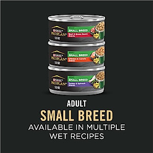 Purina Pro Plan Small Breed High Protein Dog Food Dry Shredded Blend Lamb and Rice Formula - 18 lb. Bag