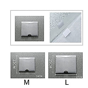 WJCCY 5 pcs Fast Folding Board Convenient Stacking Board Adult Clothes Shirt Folding Board Lazy Stacking Clothes Tool Household (Color : Clear, Size : Small)