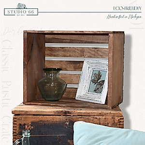Darla'Studio 66 Rustic Wood Crate