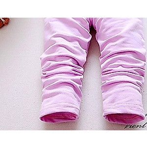 Spring Autumn Infant Little Baby Girls Clothing Set 2 Pieces Set Long Sleeve T Shirt and Skirt Pants for Children Kids Gilrs Toddler Baby (6-12m, Purple)