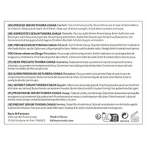 BLITHE Pressed Serum Chaga Mushroom - Advanced Skin Tightening Cream for Face, Face Tightening and Lifting Formula for a Natural Face Lift 1.68oz