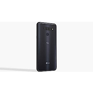 LG Q60 (64GB, 3GB RAM) 6.26" HD+, AI Cam, US + Global 4G LTE GSM Factory Unlocked - LM-X525HA - International Model (Black, 64GB)