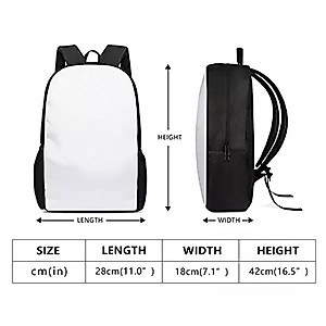 Beauty Collector Backpacks Set Goat Print Cute Bookbags Lightweight with Lunchbag and Pencil Case