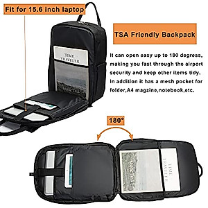 Lunch Backpack for Women, 15.6“ Laptop Work Backpack with Insulated Cooler Lunch Bag for Beach Camping Picnic Hiking