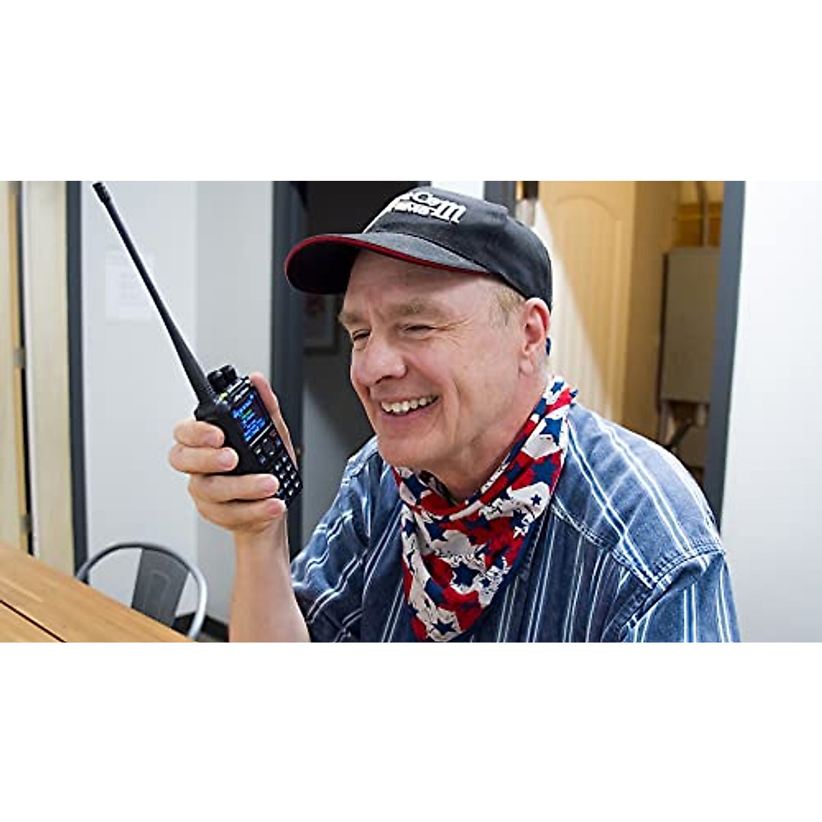 AnyTone AT-D878UVII Plus - Dual Band Analog/DMR Radio with BCS-200 Shoulder Speaker Mic - K-1 Plug IP-54 Rated for DMR and Analog AnyTone - Comes with Free $97 Training Course