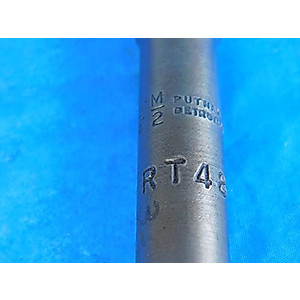 Putnam .739" O.D. HSS Reamer Morse Taper #2 Shank LH Spiral 8 FL MT2 3/4 .75 - JP0433AP1