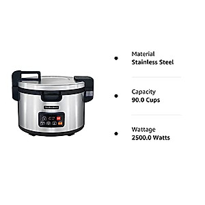 Hamilton Beach 37590 Commercial 90 Cup Rice Cooker/Warmer