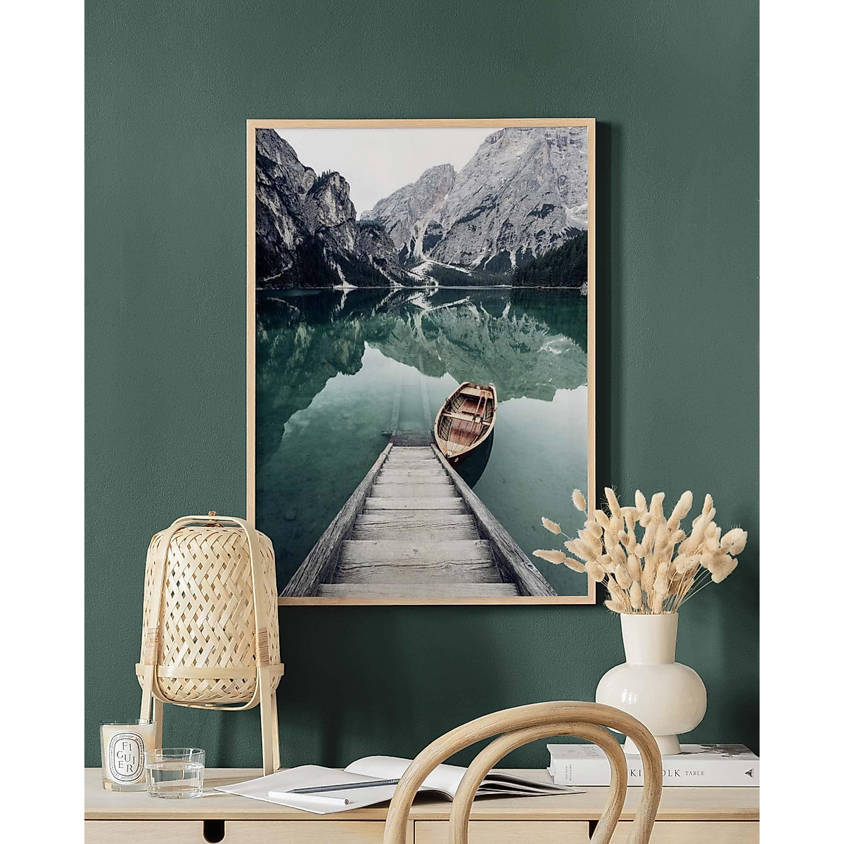 Poster Store 12x16 Oak Wood Picture Frame