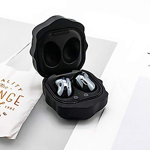 VARWANEO Earphone Case for Samsung Galaxy Buds Live [2020] & Buds Pro [2021], Soft Silicone 3D Cute Funny Cool Cartoon Character Kawaii Fashion Cover Anime Design (Mask)