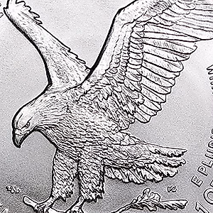 2023 (W) 1 oz American Silver Eagle Coin Gem Uncirculated (First Day of Issue - Struck at West Point - Flag Label) $1 PCGS GEMUNC