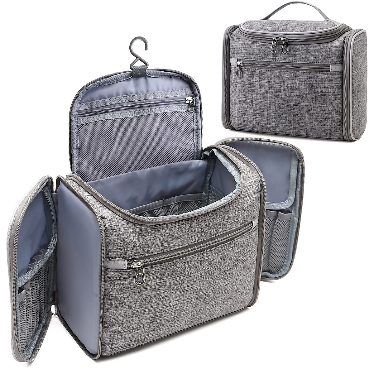 Water Resistant Shower-Caddy-Portable,Large College Dorm-Room-Essentials for Girls Students,Travel-Shower-Bag Bathroom Organizer,Toiletry-Bag Makeup Organizer Bag Christmas Travel Gifts for Women Men