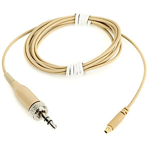 Galaxy Audio CBL3SEN Headset Replacement Cable with 3.5mm Connector for Sennheiser Wireless - Beige