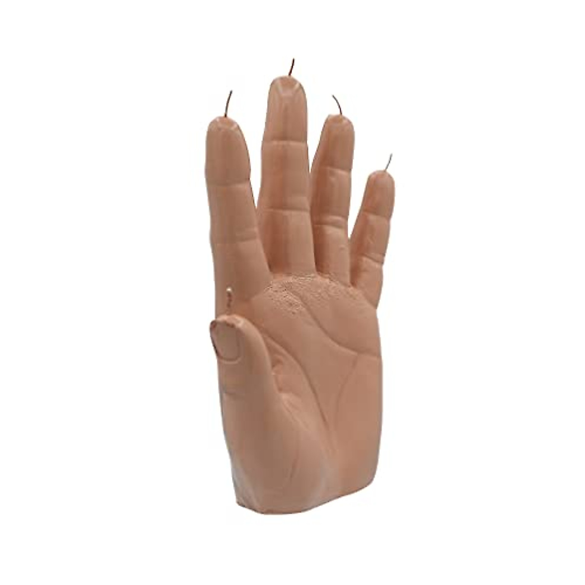 Bleeding Hand Candle Bloody Palm Wax Light Halloween Horror Decoration Prop